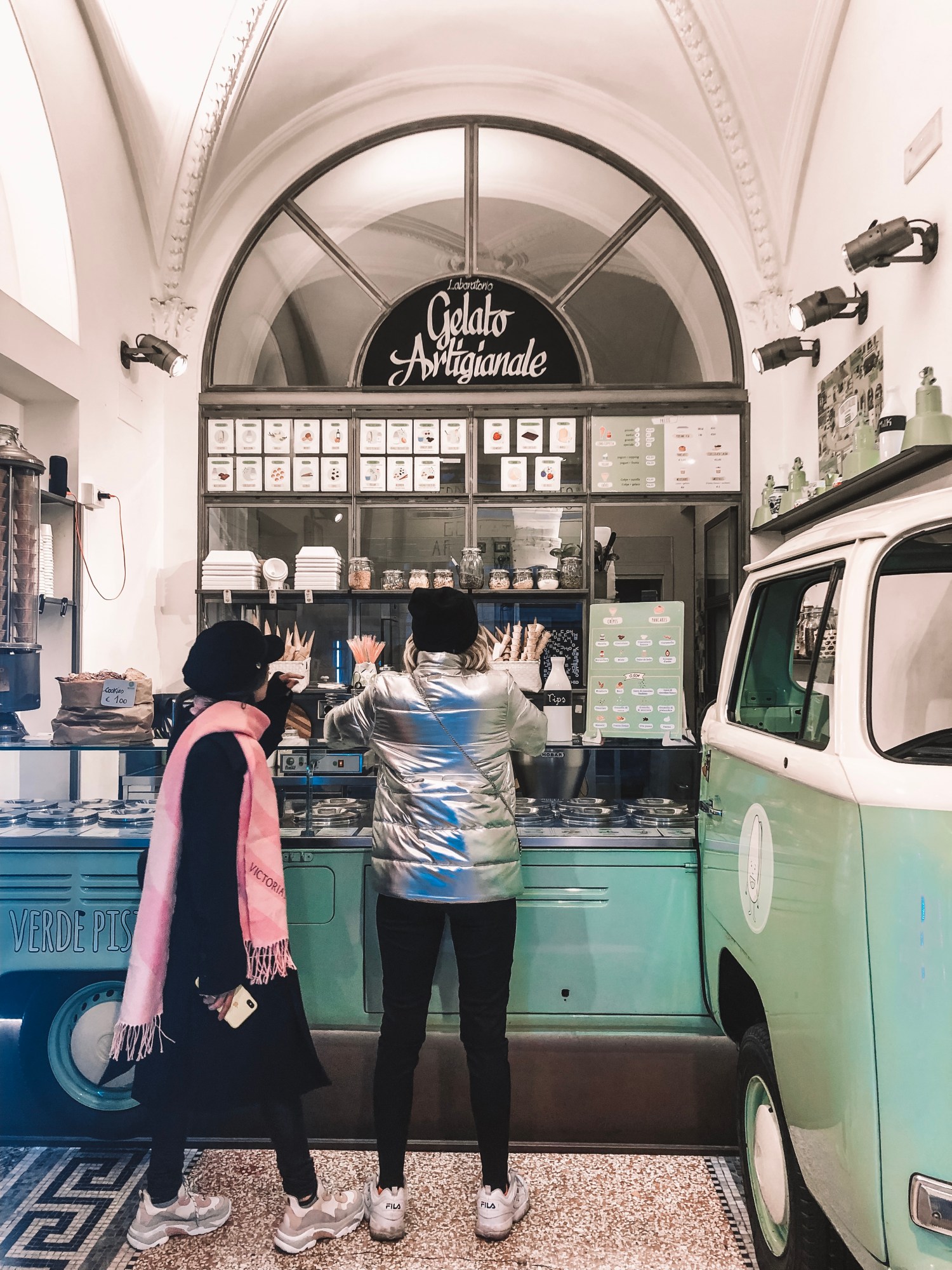 Guia de Gelaterias em Roma – Da Janela